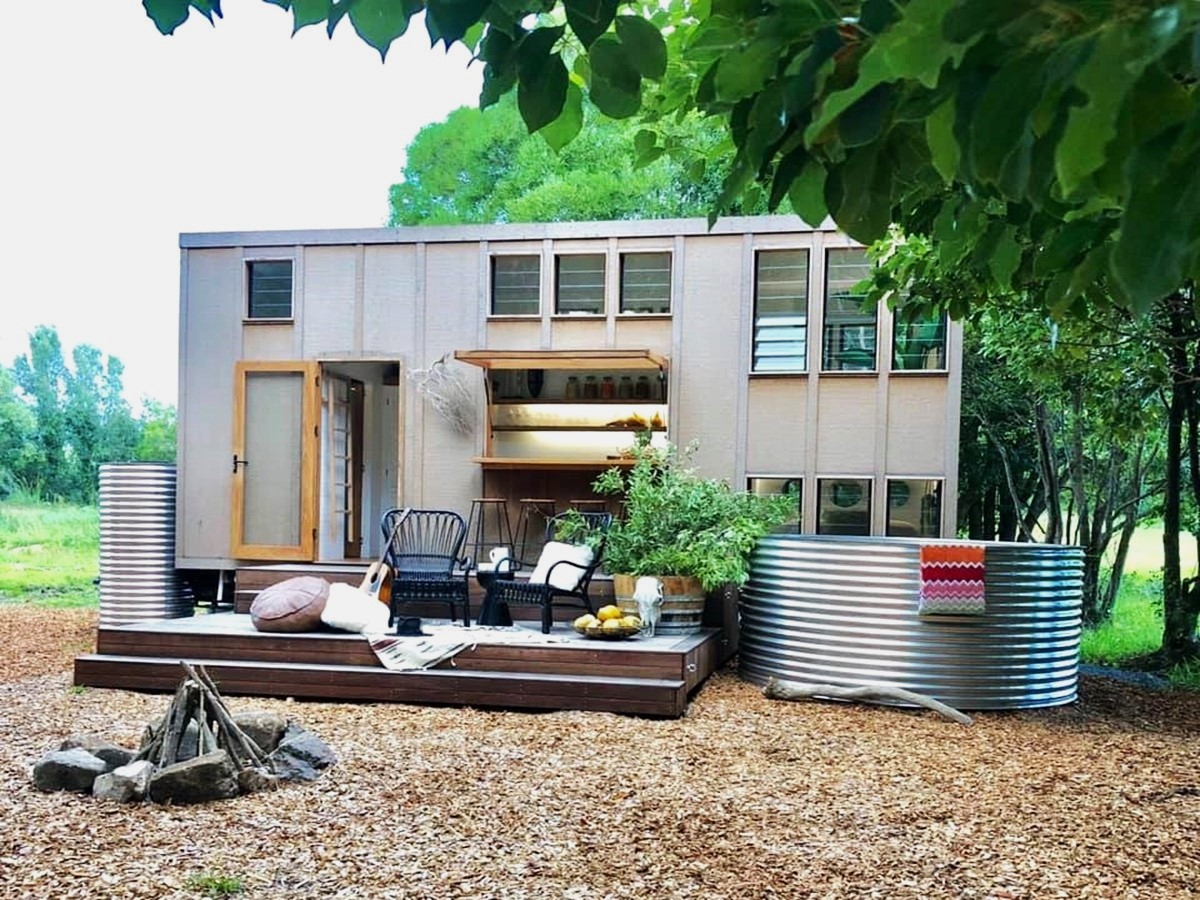 20m2 Dreamy Mobile Bohem Tiny House Model - Trend House Designs