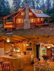 10 Magnificent Examples of Log Cabins - Trend House Designs