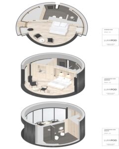 10m2 Prefab Round Small House in the Wilderness - Trend House Designs ...