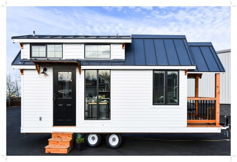 24 m2 Unique Mobile Tiny House Project: An Exclusive Minimalist Living ...