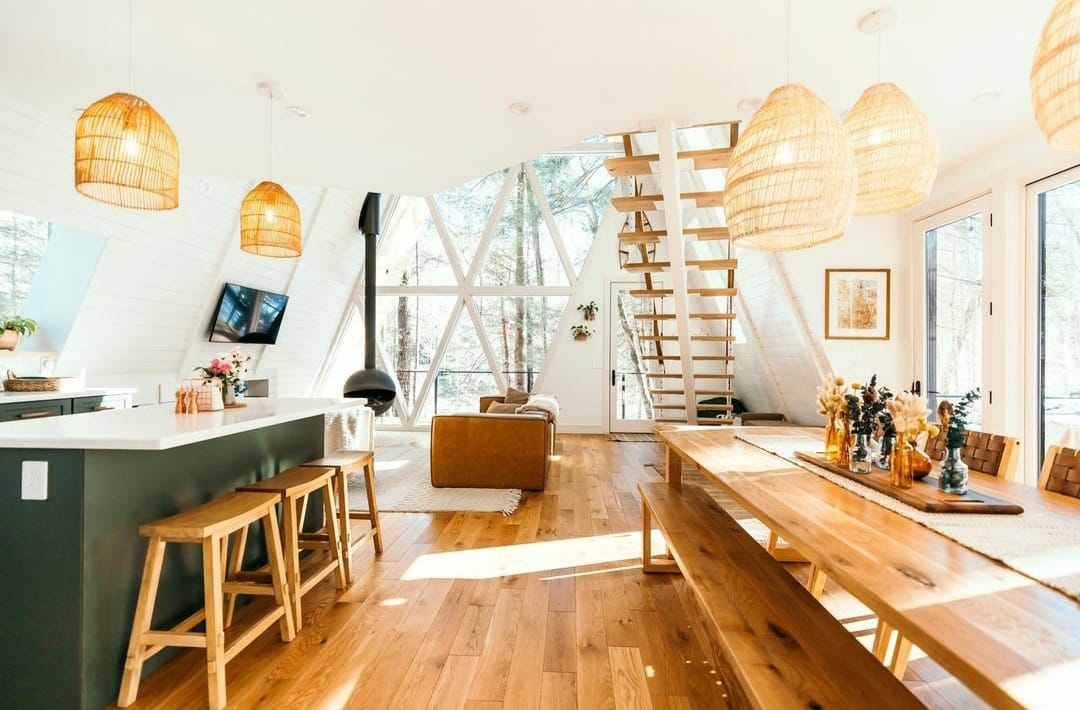 3 Bedroom Frame Cabin Model in Hocking Hills - Trend House Designs