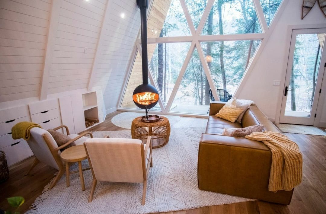 3 Bedroom Frame Cabin Model in Hocking Hills - Trend House Designs