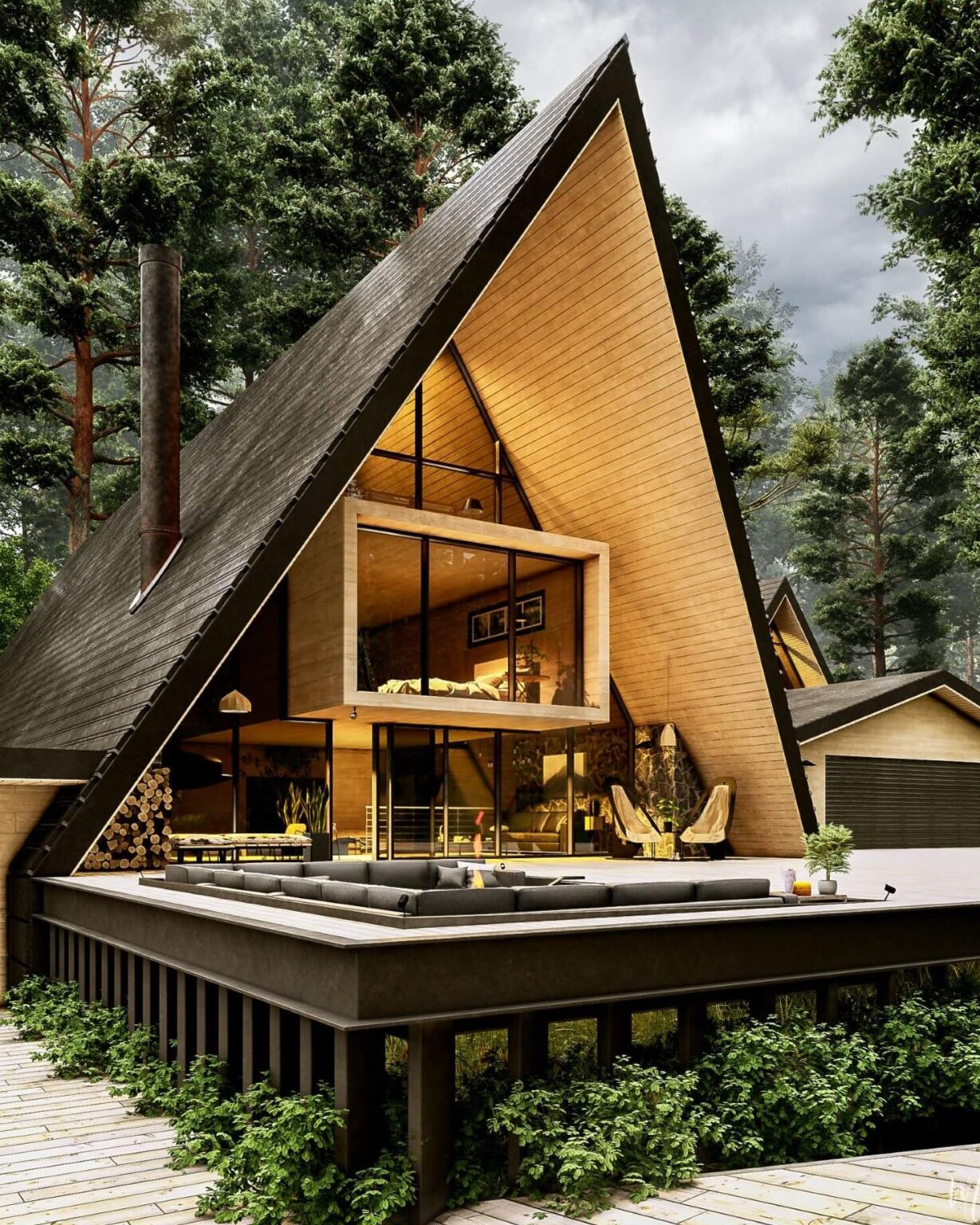 Dream A-Frame House Designs You'll Admire - Trend House Designs