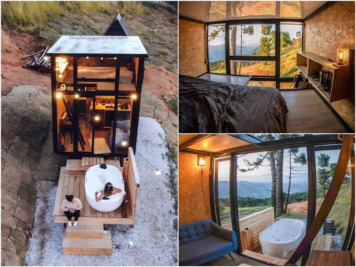 15 m2 Minimalist Dream Living with Wonderful Cabana Cubo Tiny House ...
