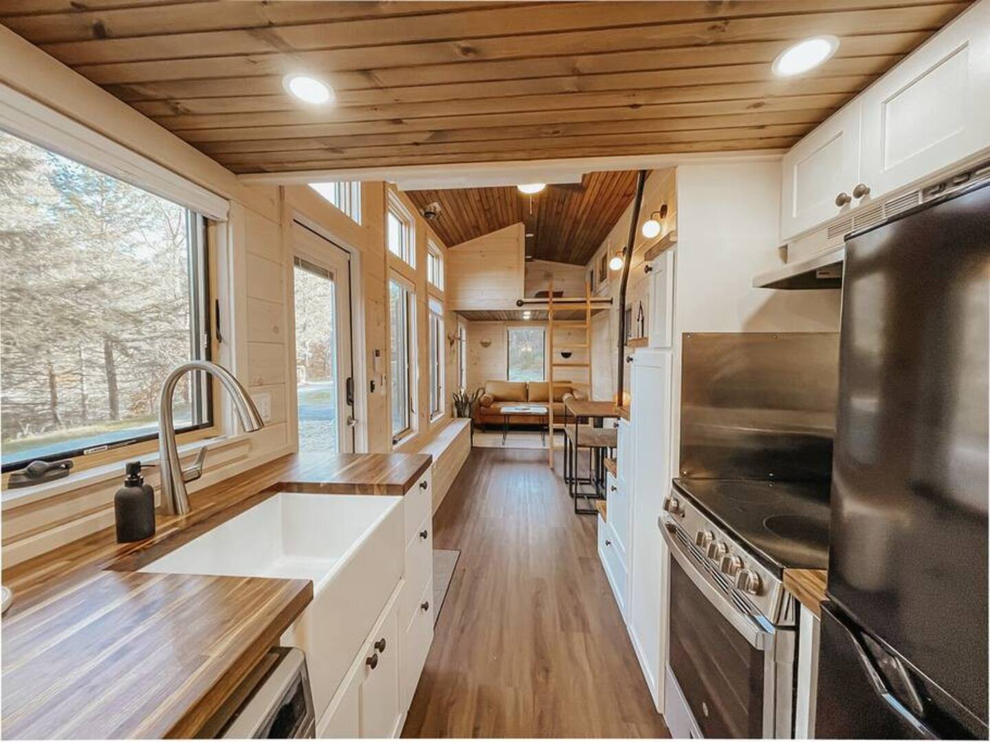 40 Square Meters Gorgeous Tiny Sage House - Trend House Designs