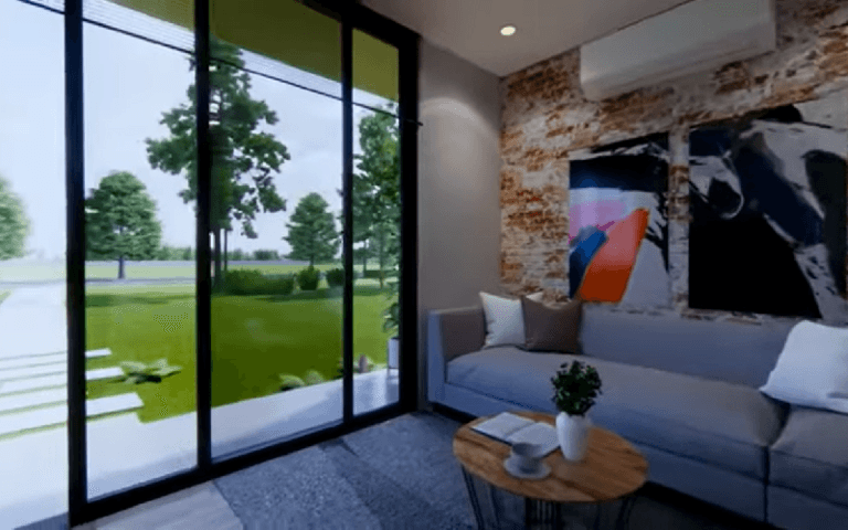 7x4 Detached Small Box House Model: Modern Minimalist Lifestyle Trend ...