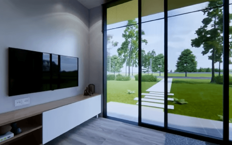 7x4 Detached Small Box House Model: Modern Minimalist Lifestyle Trend ...