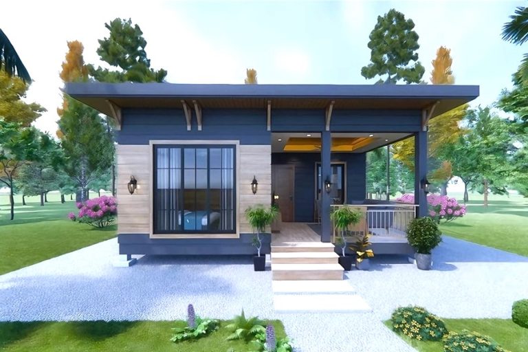 Impressive 2 Bedroom Tiny House Design