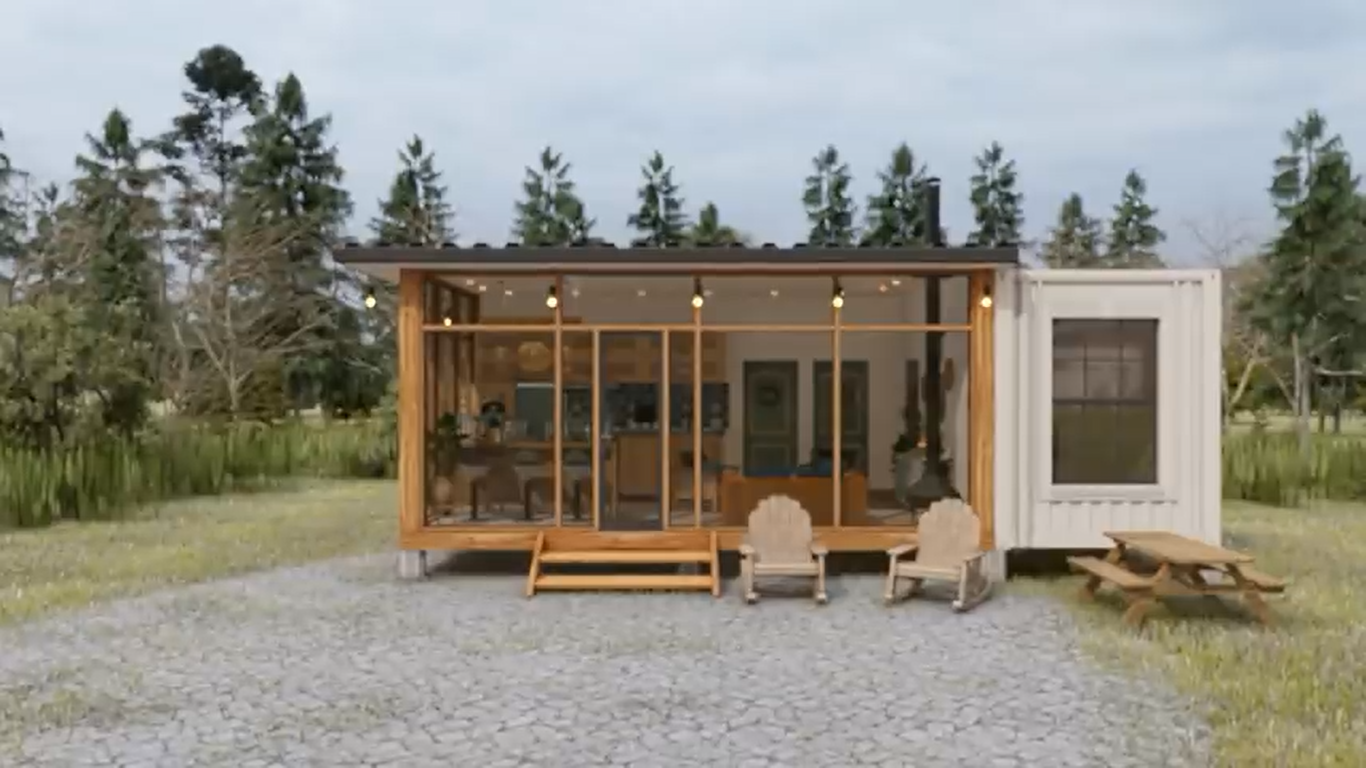 50m2 Efficient Modern Container House Plan - Trend House Designs