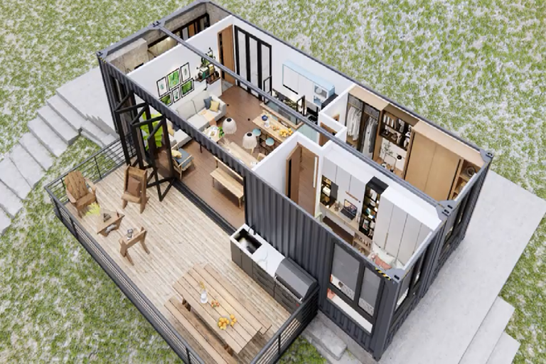 Shipping Container Living 2 Bedrooms - Trend House Designs