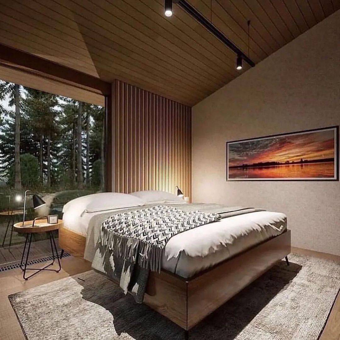 70m2 Effortless Modern Wooden Hut Model - Trend House Designs