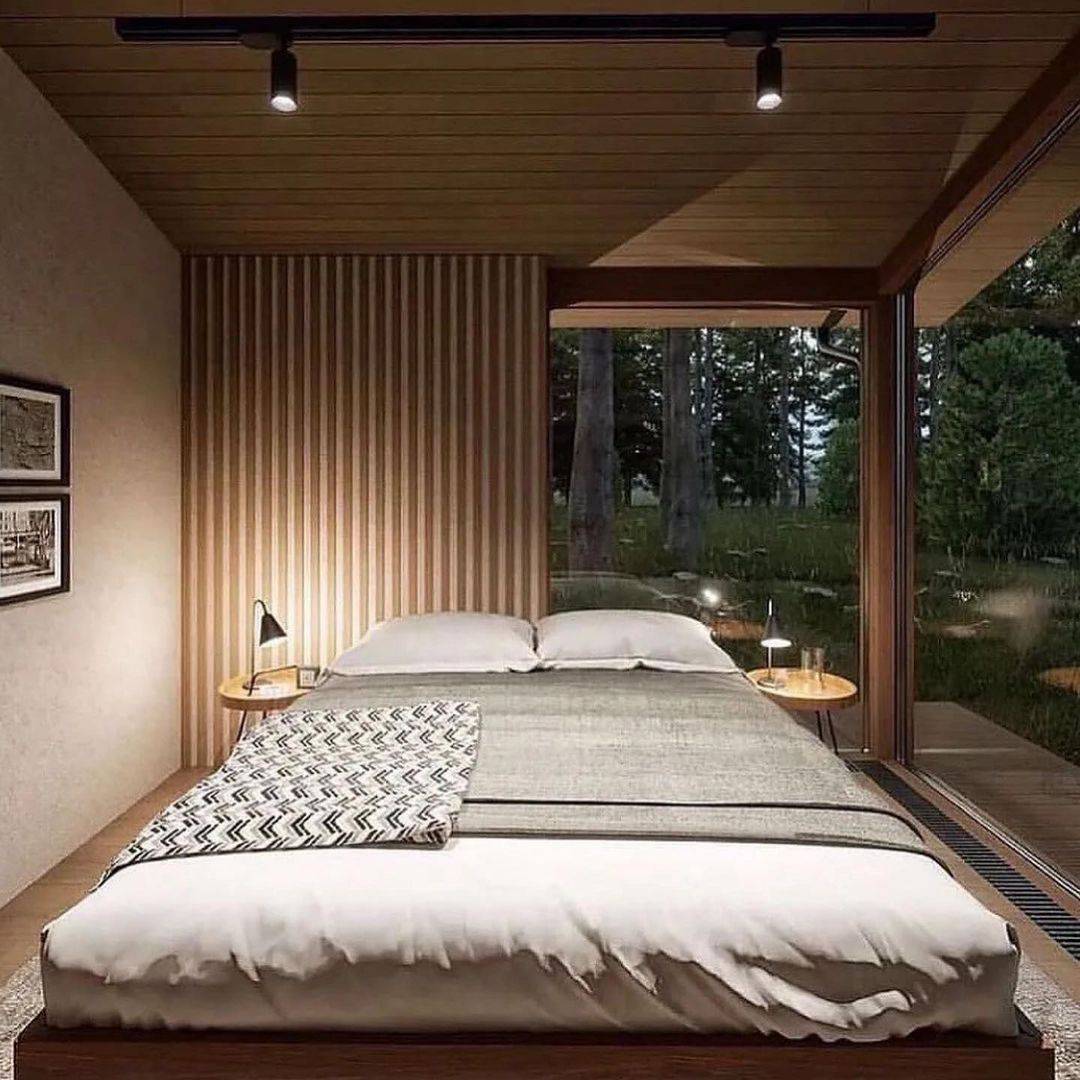 70m2 Effortless Modern Wooden Hut Model - Trend House Designs