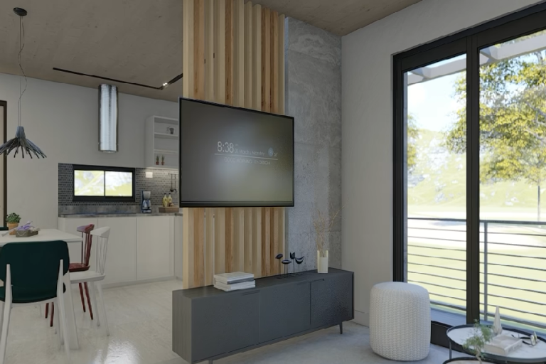 100m2 Cool Small House Design Idea - Trend House Designs