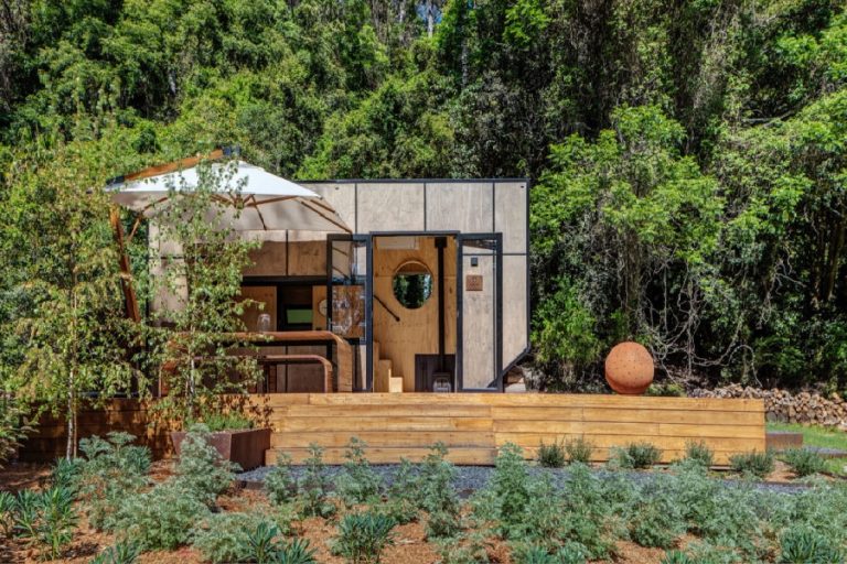 20m2 Arabella Tiny House Relaxation Area in Beaumont - Trend House ...