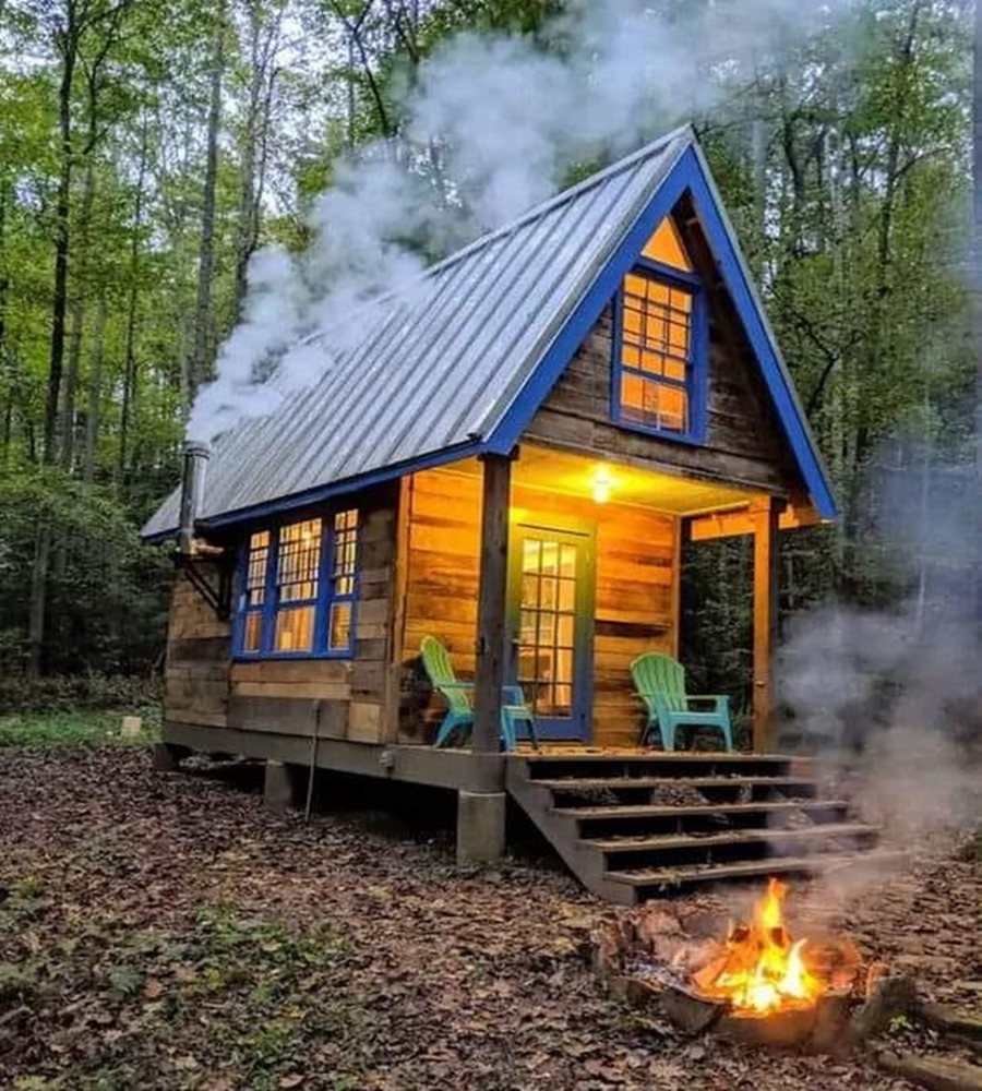 Rustic Small Log Cabin Happy Valley