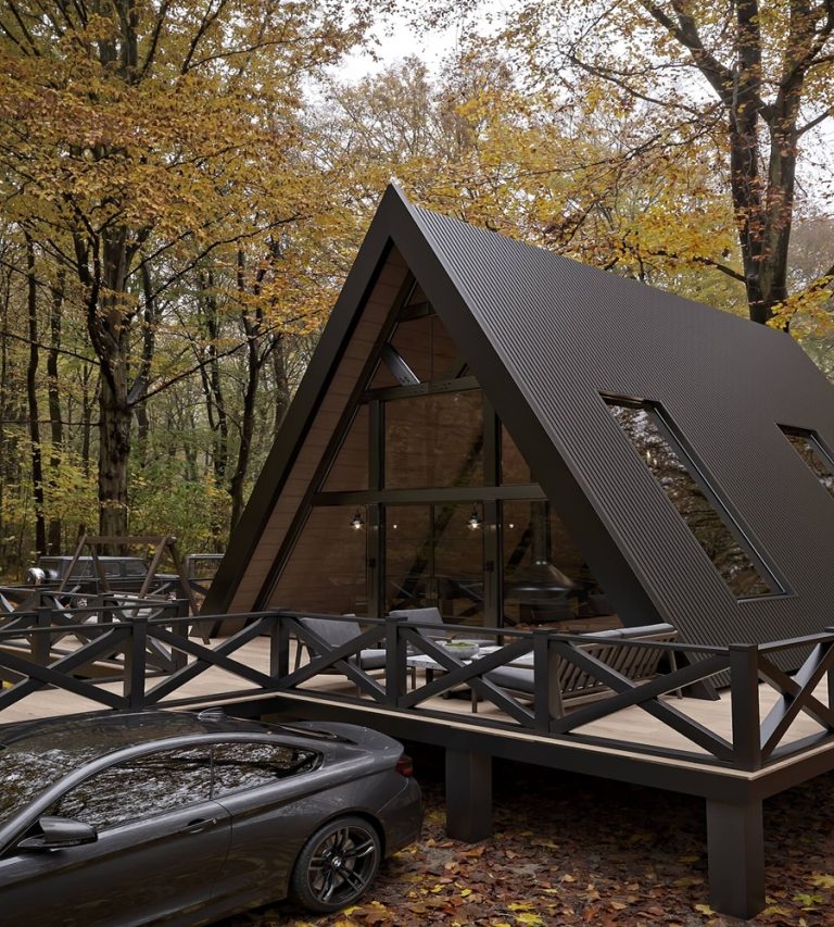 Prefab A-Frame Cabin Systems - Trend House Designs & Sustainable Living ...