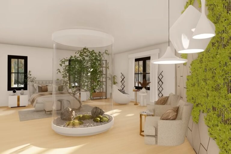 20x20m Oval House Model: Creative Design Ideas - Trend House Designs