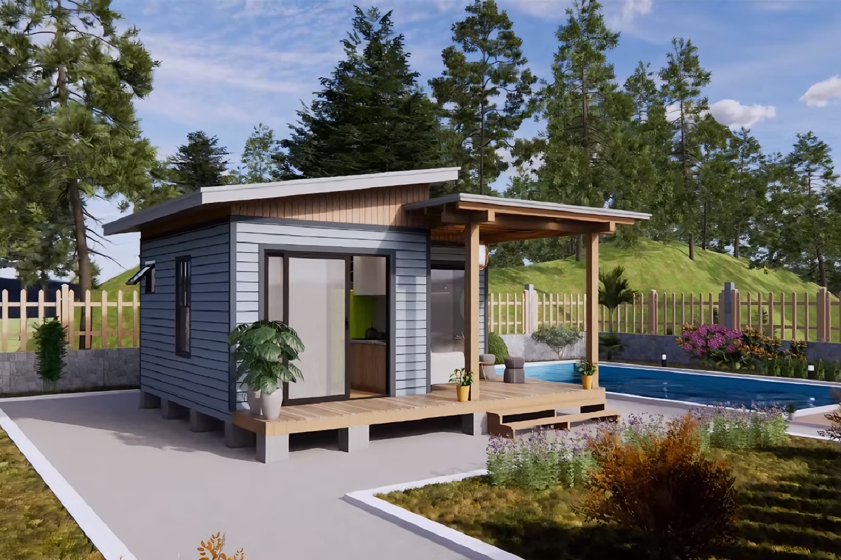 30m2 (5x6m) Wooden Family House Example - Trend House Designs ...