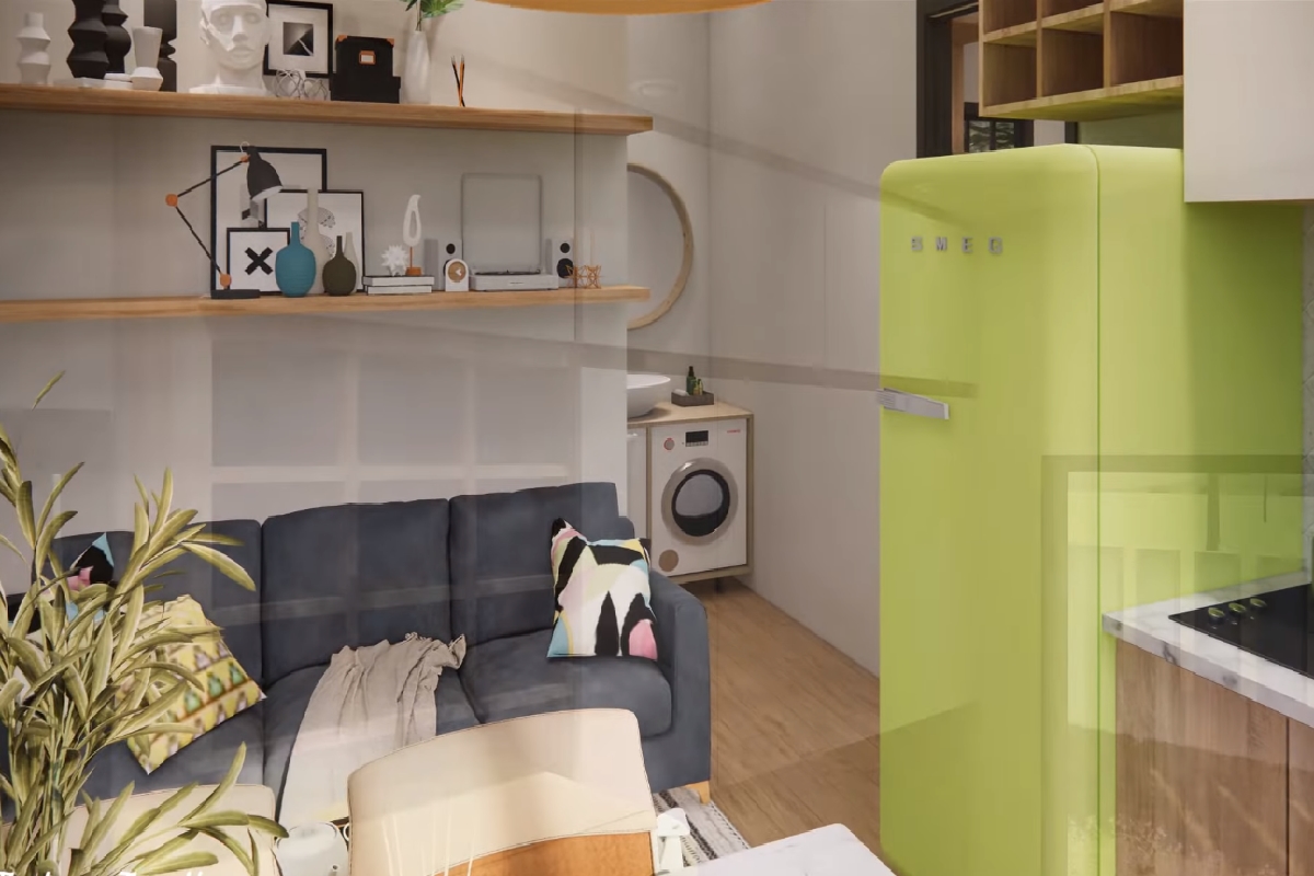 30m2 (5x6m) Wooden Family House Example - Trend House Designs