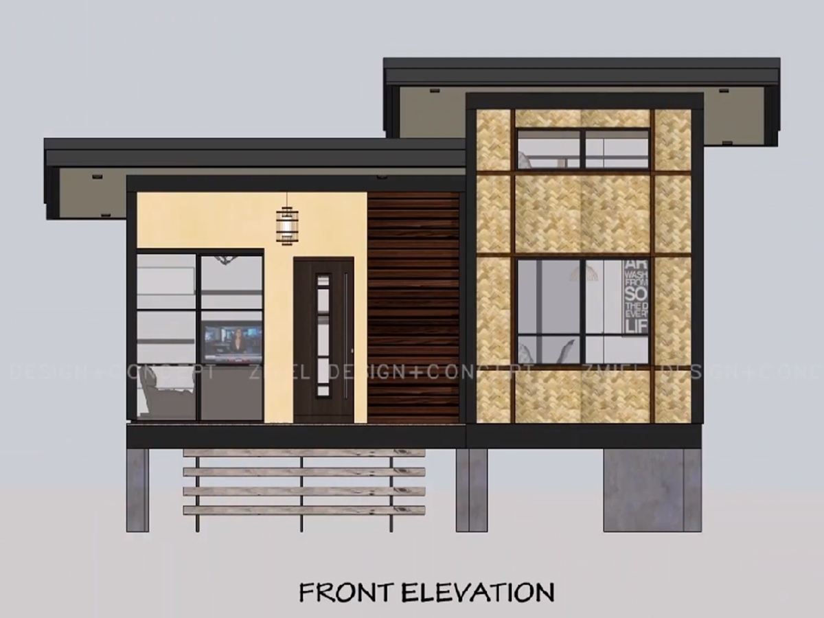 45m2 Wooden Amakan House: Penthouse Philippine Architecture - Trend ...