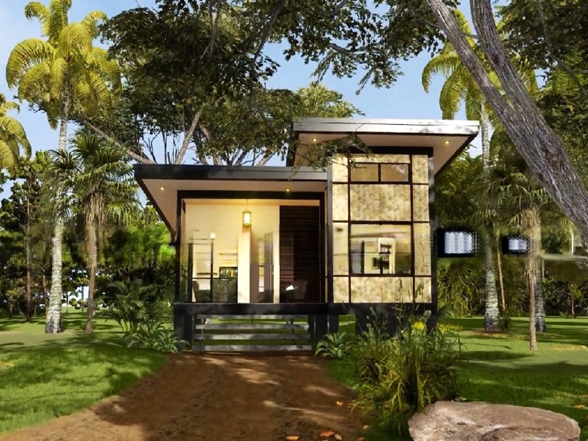 45m2 Wooden Amakan House: Penthouse Philippine Architecture - Trend ...