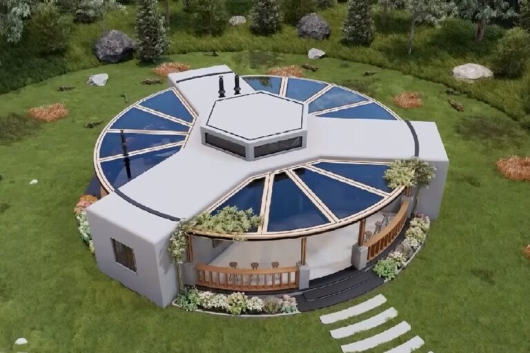 Round Panoramic House Example: Creative Circular Design - Trend House ...