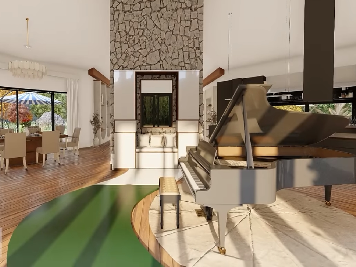 Y Shaped Country House Example: Broad Aesthetic Design - Trend House ...