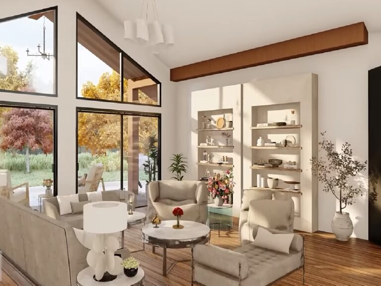 Y Shaped Country House Example: Broad Aesthetic Design - Trend House ...