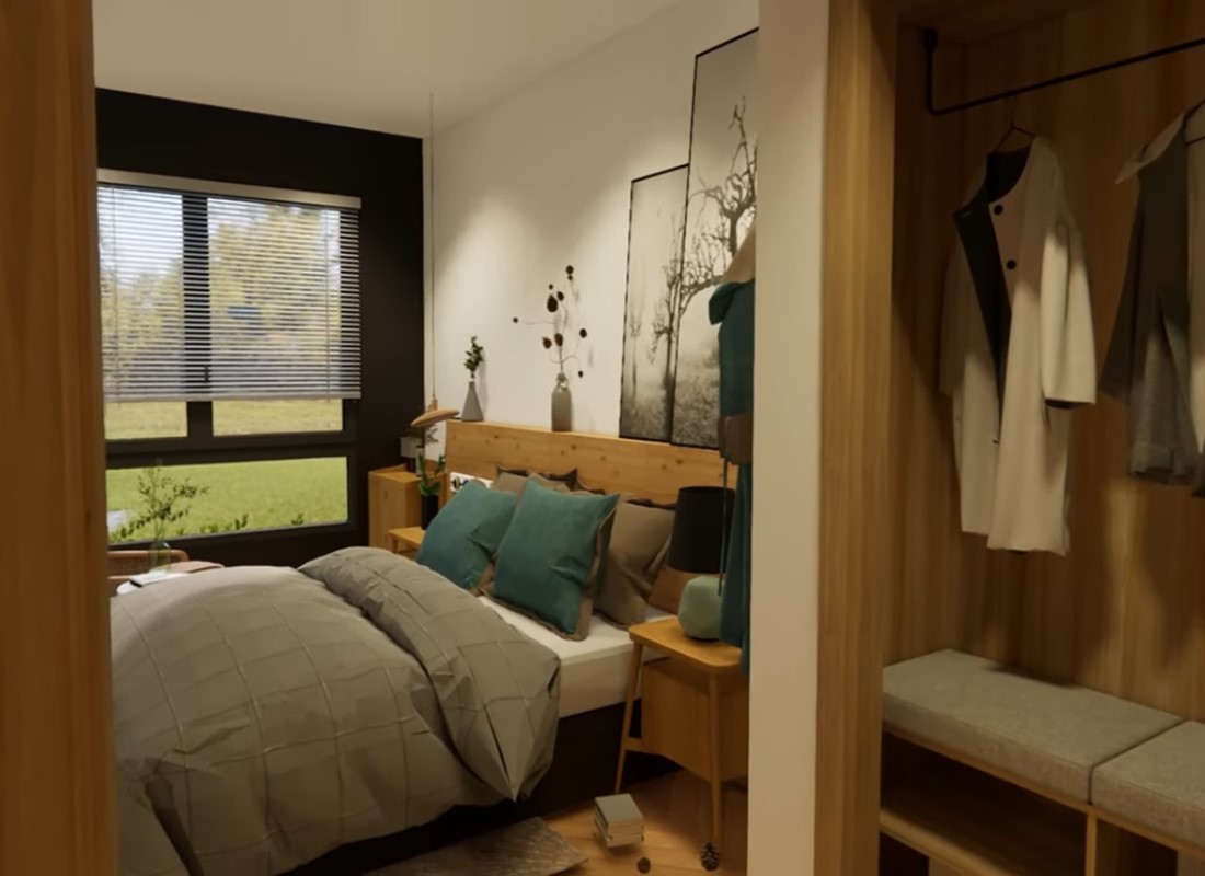 2x20ft Guaranteed Industrial Container Cabin Model - Trend House Designs