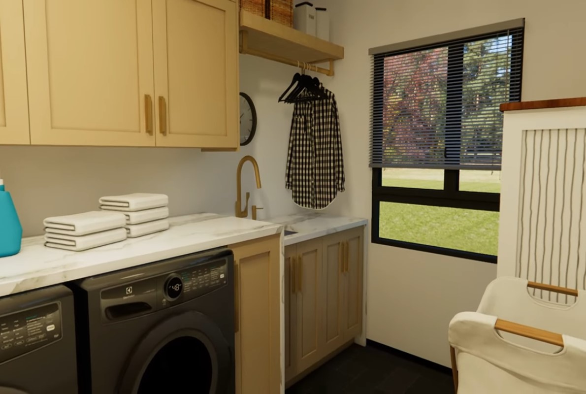 2x20ft Guaranteed Industrial Container Cabin Model - Trend House Designs