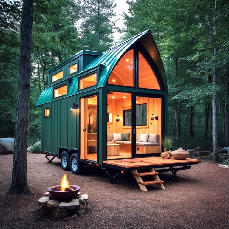24m2 Towable Tiny House Design Ideas - Trend House Designs