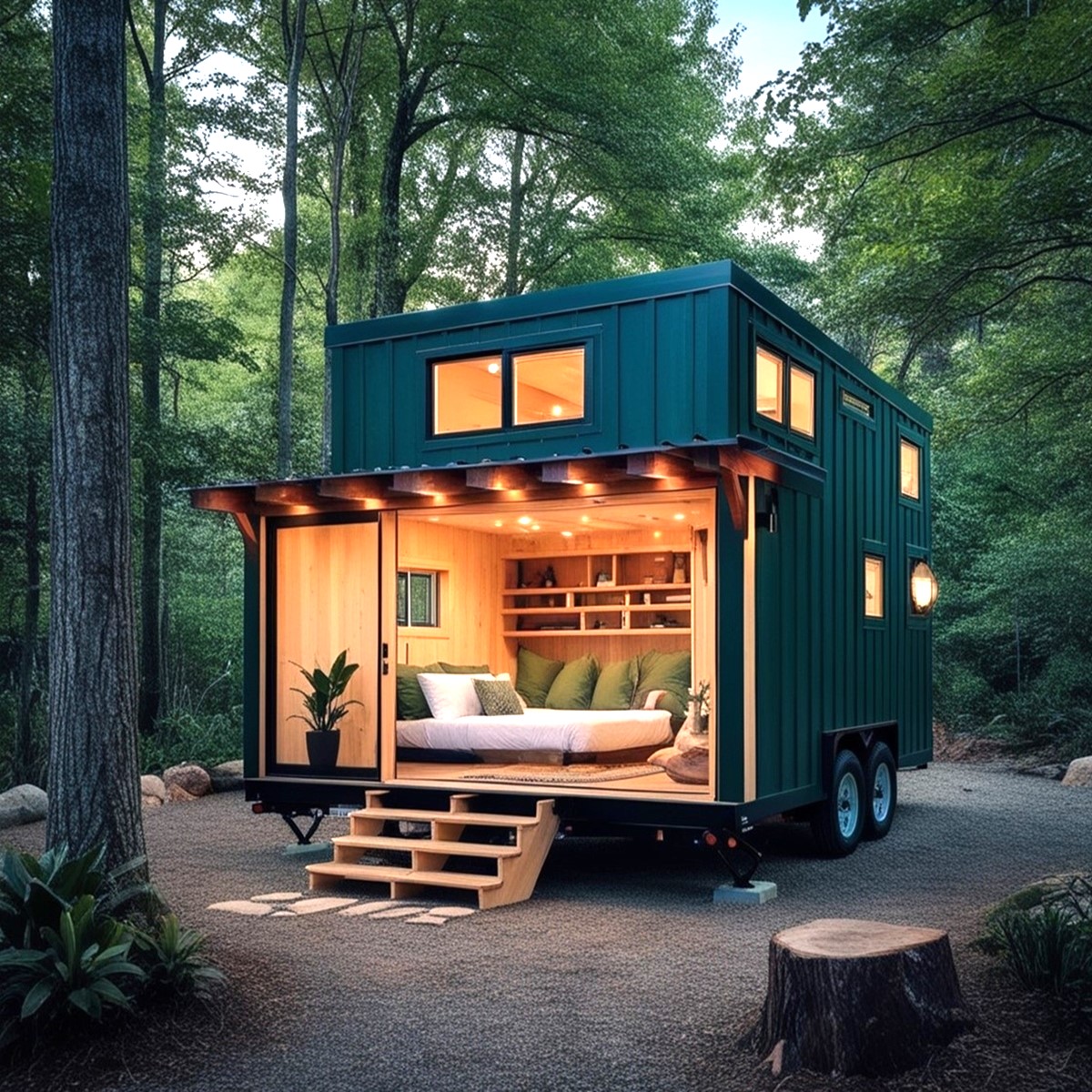 24m2 Towable Tiny House Design Ideas - Trend House Designs