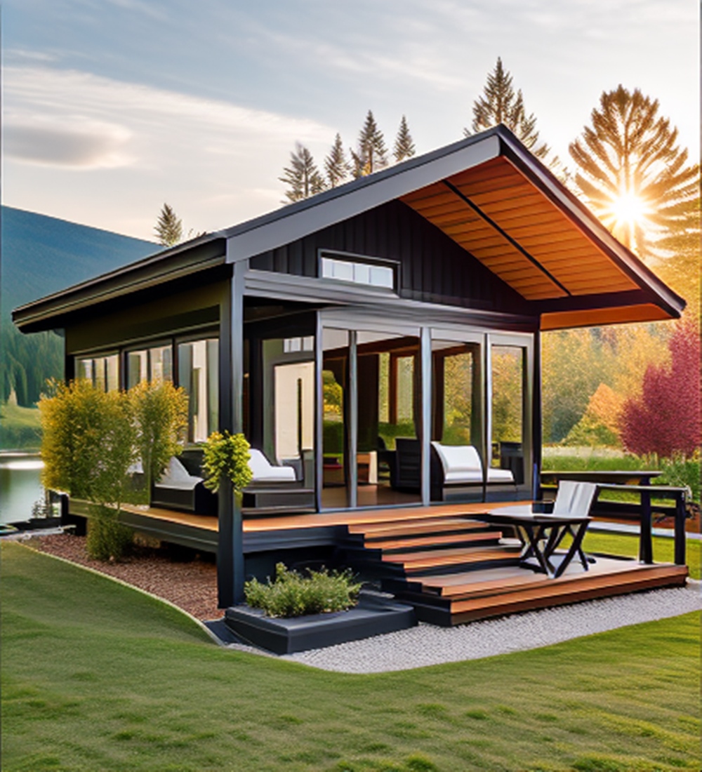 4x4 Durable Log House Design Ideas: Rustic Minimalist Living Spaces ...