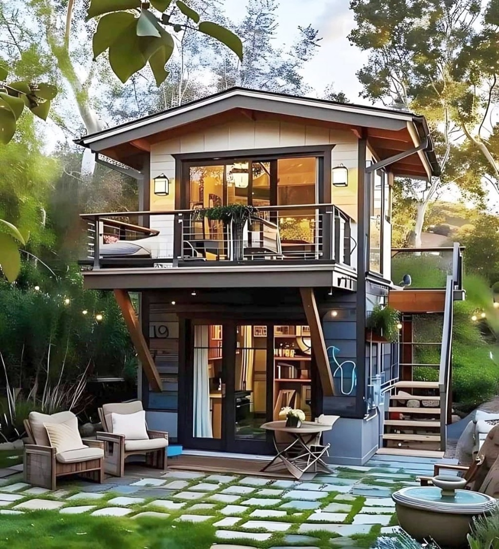 4x4 Durable Log House Design Ideas: Rustic Minimalist Living Spaces ...