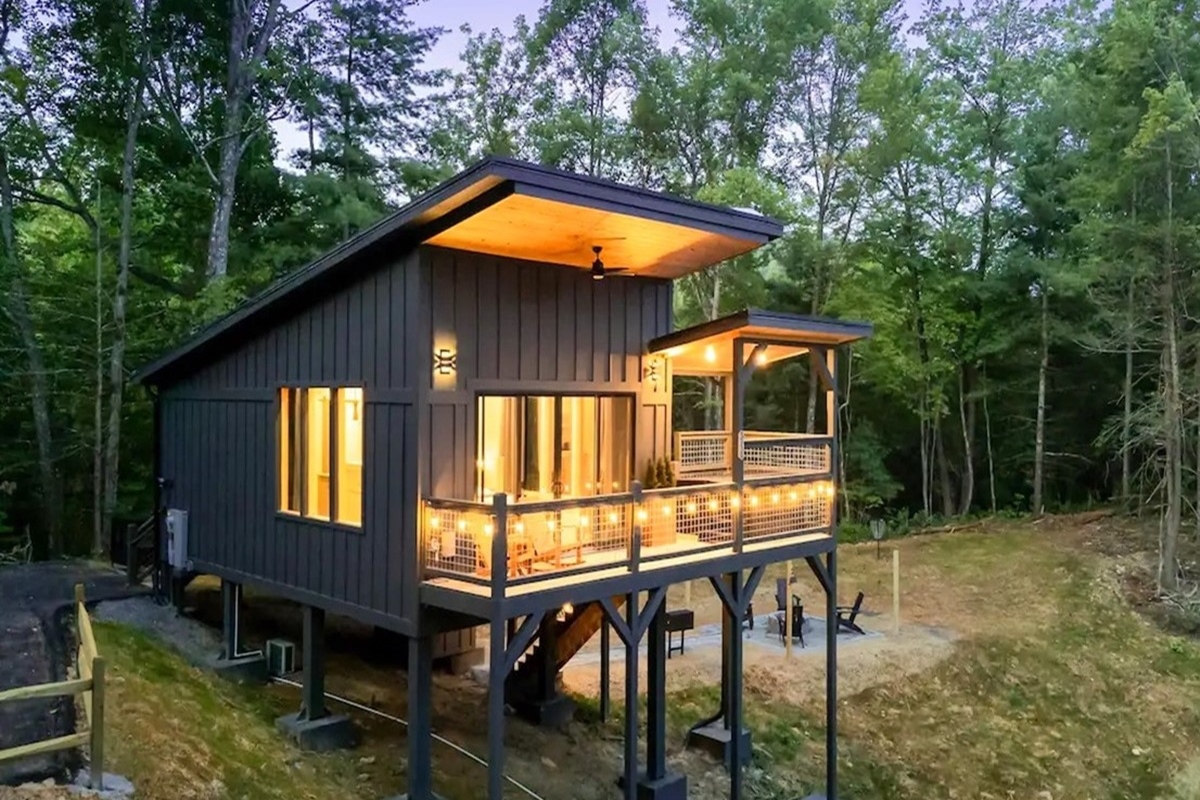 50m2 Treetop Retreat Studio in Tennessee: Dreamlike Peaceful Vacation ...