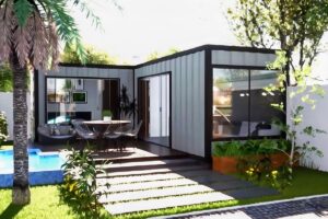 L Model Container House Example - Trend House Designs