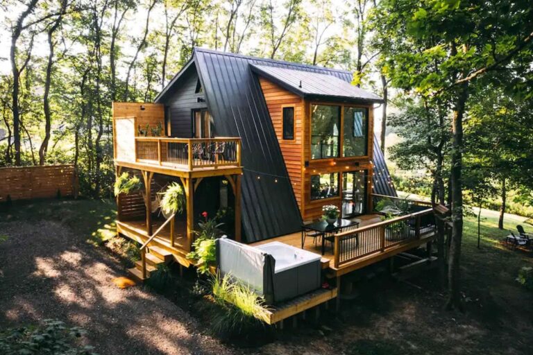 California A-Frame House Looks Great - Trend House Designs
