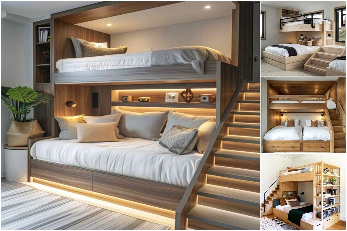 10 Easy and Cozy Kids Bunk Bed Ideas - Trend House Designs