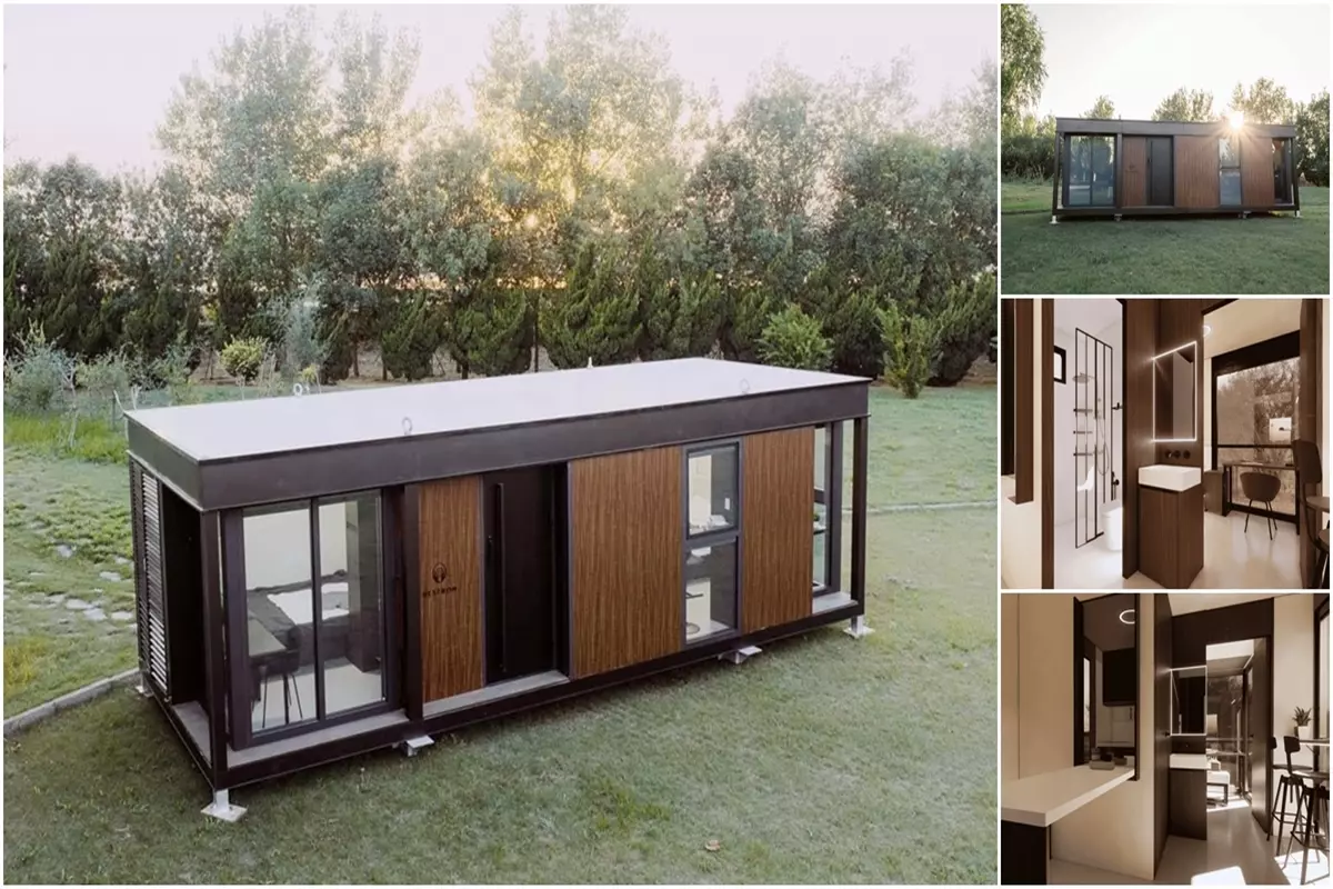 Nestron 32m2 Plug and Play Prefab Smart Cabin - Trend House Designs