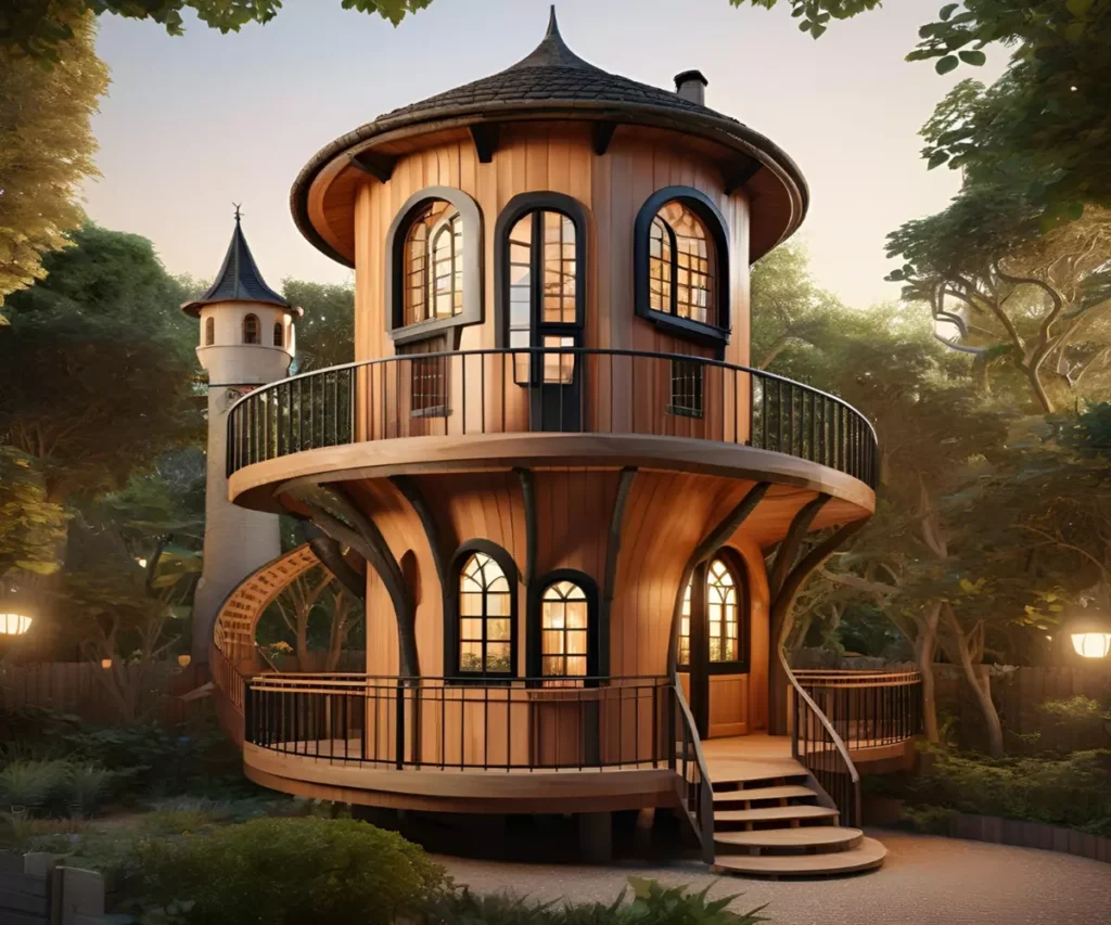 Premium 30m² Two-Storey Log House Examples - Trend House Designs