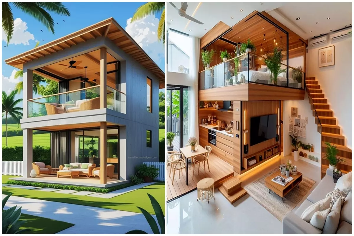 Practical and Stylish Small Home Decorating Tips: Small House Big Style ...