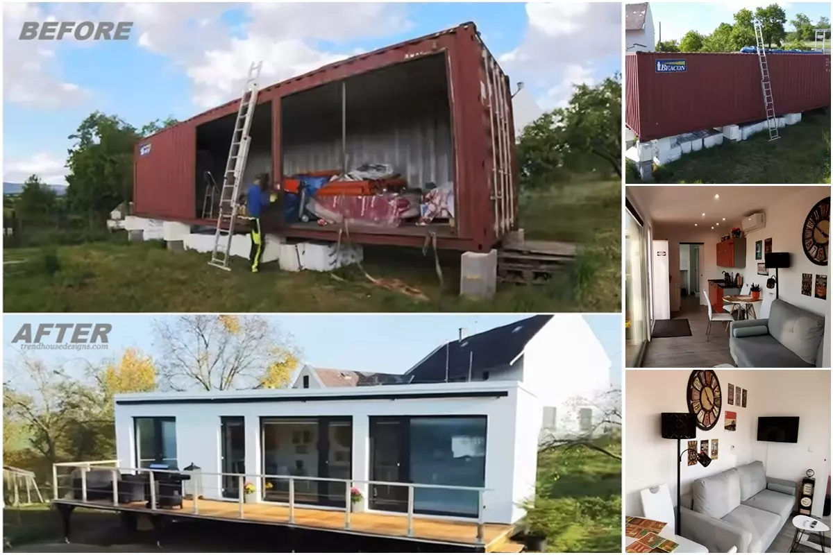 40ftsq Container House Construction Techniques: Simple and Fast ...