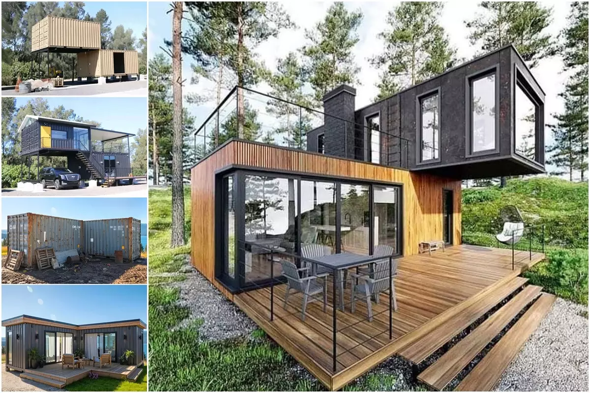 DIY 40 Ft Off-Grid Container House Tour: Creative Before-After Projects ...