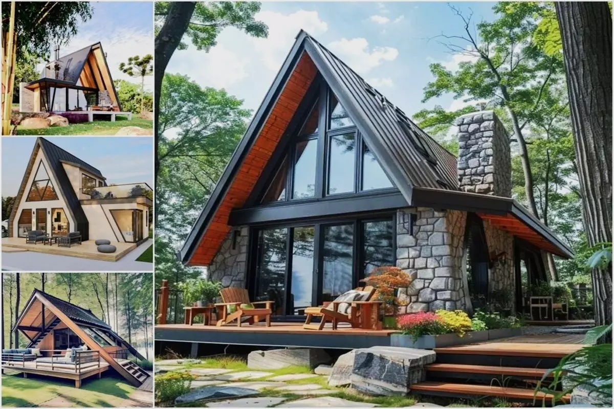10 Most Inspiring A-Frame House Designs - Trend House Designs ...
